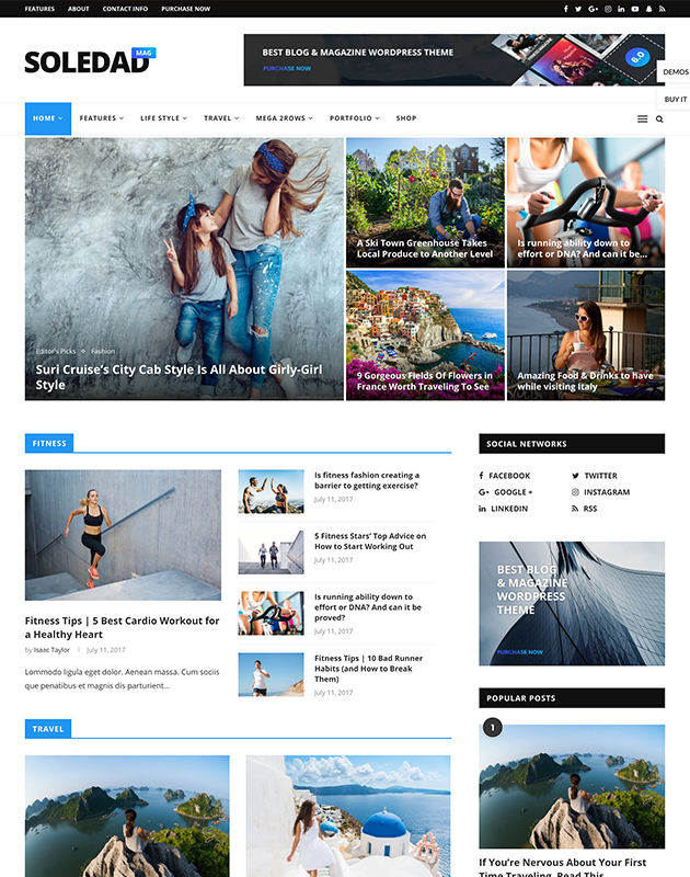 Soledad WordPress Theme - WP Servis