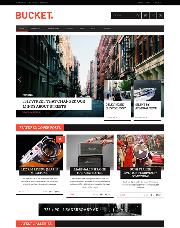 Newsmag WordPress Theme - WP Servis