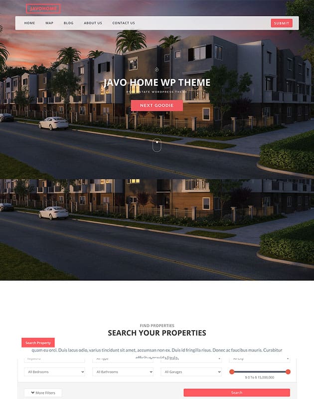 Homeo WordPress Theme - WP Servis