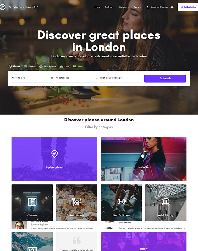 AdForest WordPress Theme - WP Servis
