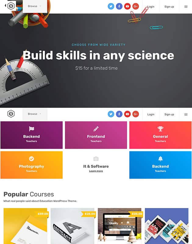 Skilled WordPress Theme - WP Servis