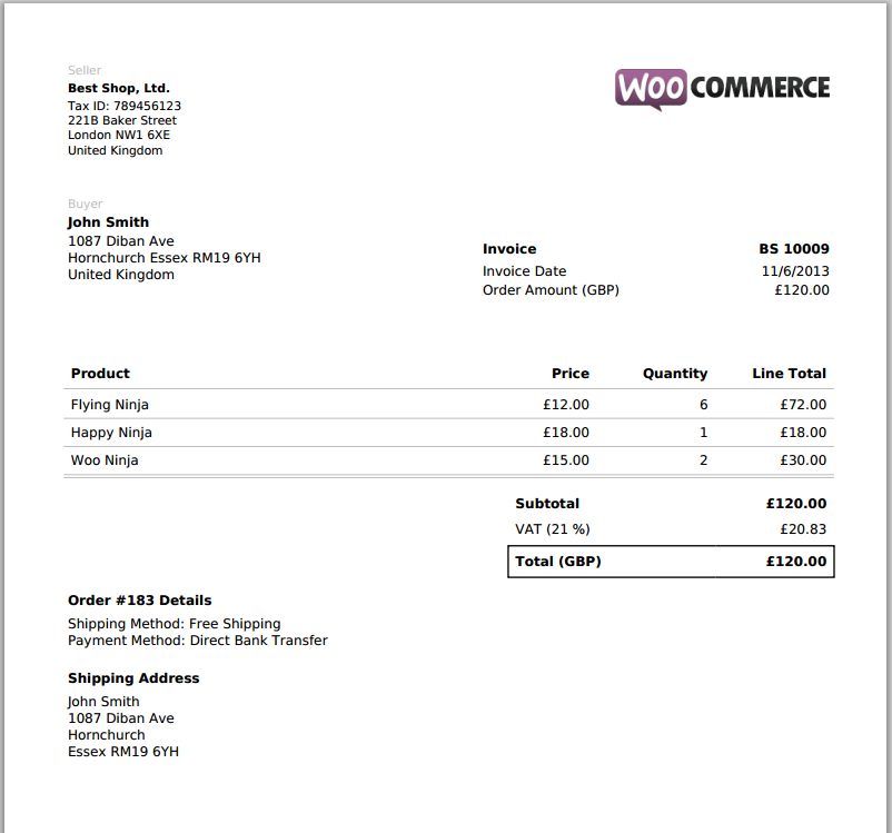 9 Best WooCommerce Invoice Plugins - WP Servis