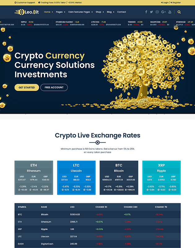 Leobit WordPress Theme - WP Servis