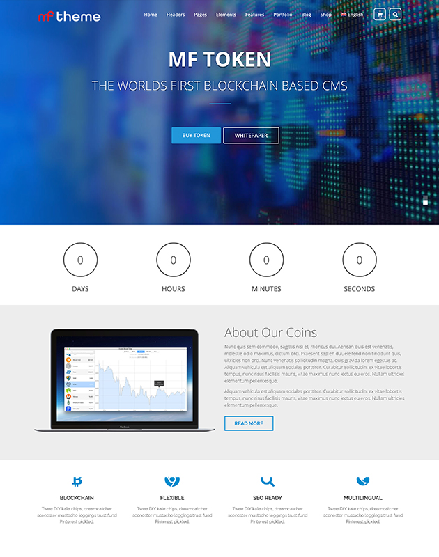 Cryptocurrency Themes - WP Servis